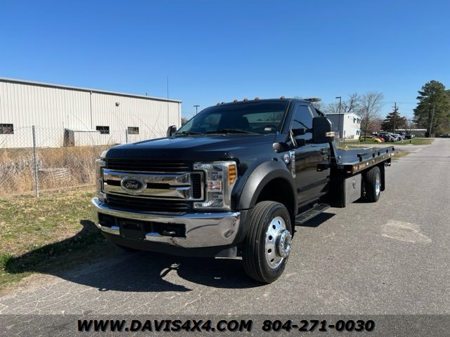 2019 Ford F-550 Diesel Flatbed Jerr-Dan Rollback Tow Truck