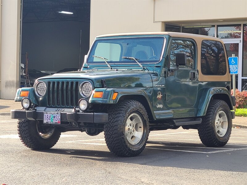 1999 Jeep Wrangler TJ SAHARA 4X4 / 6-Cyl 4.0L / 5-SPEED / 121K MILES ...