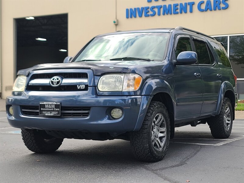 2006 Toyota Sequoia Limited 4X4 V8 4.7L / LEATHER / 7-SEATER / FULLY ...
