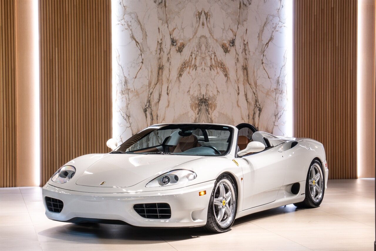Erstaunlich Ferrari 360 Spider Convertible Ebenbildnull
